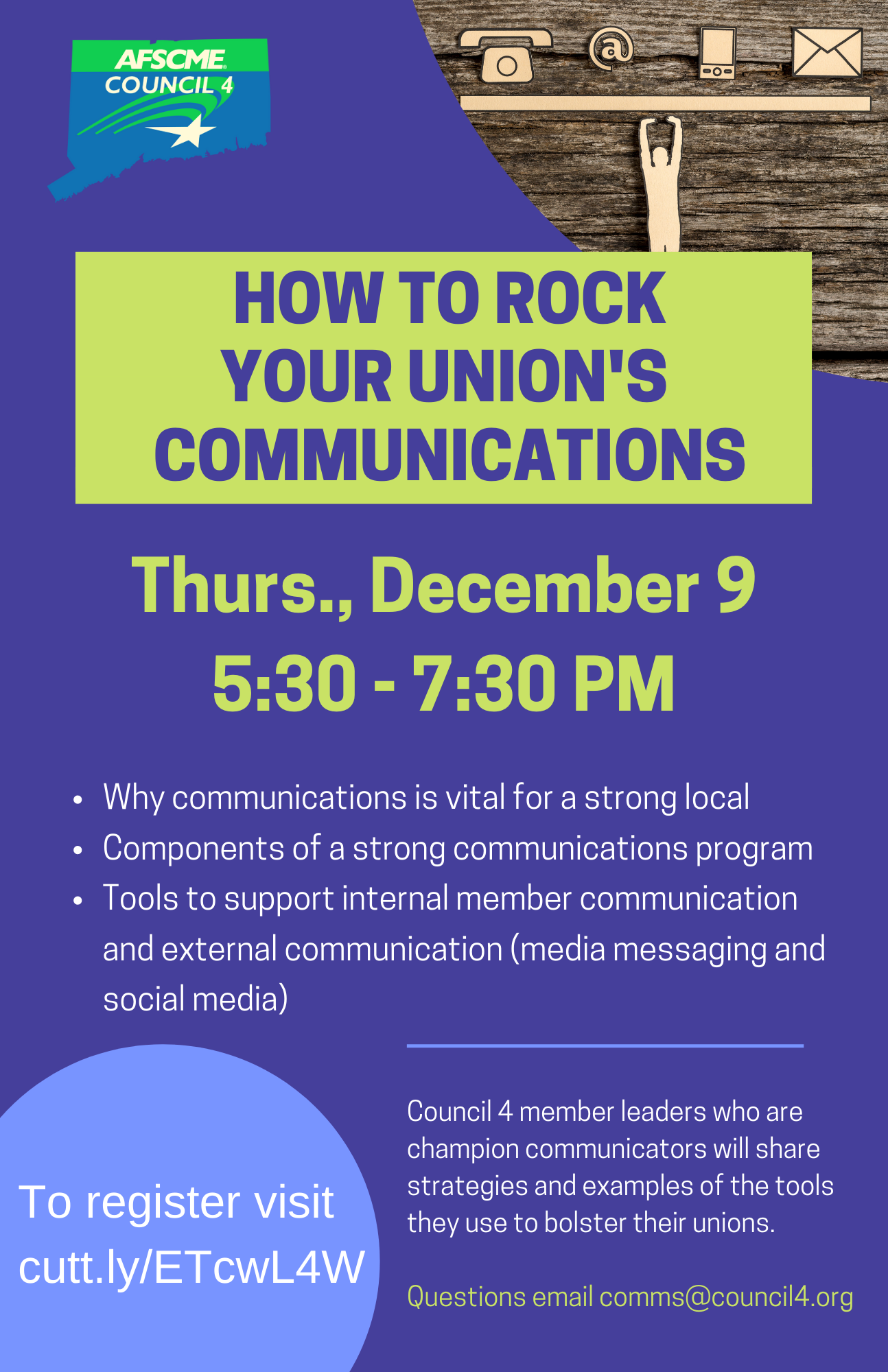 Communications Workshop Will Help Leaders Build Strong Unions | We Make ...