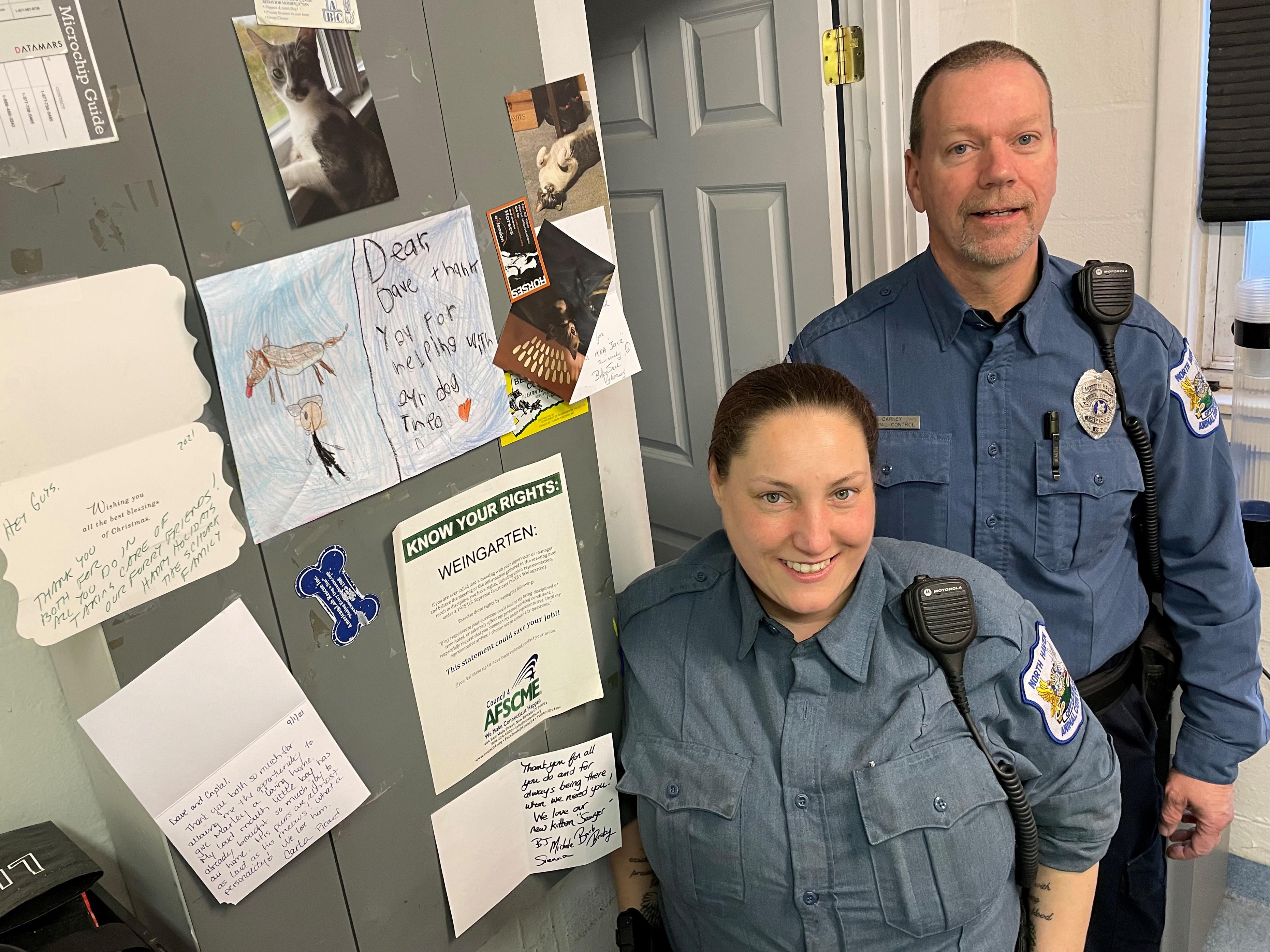 Public Service Proud: Animal control officers rescue owl in North Haven ...